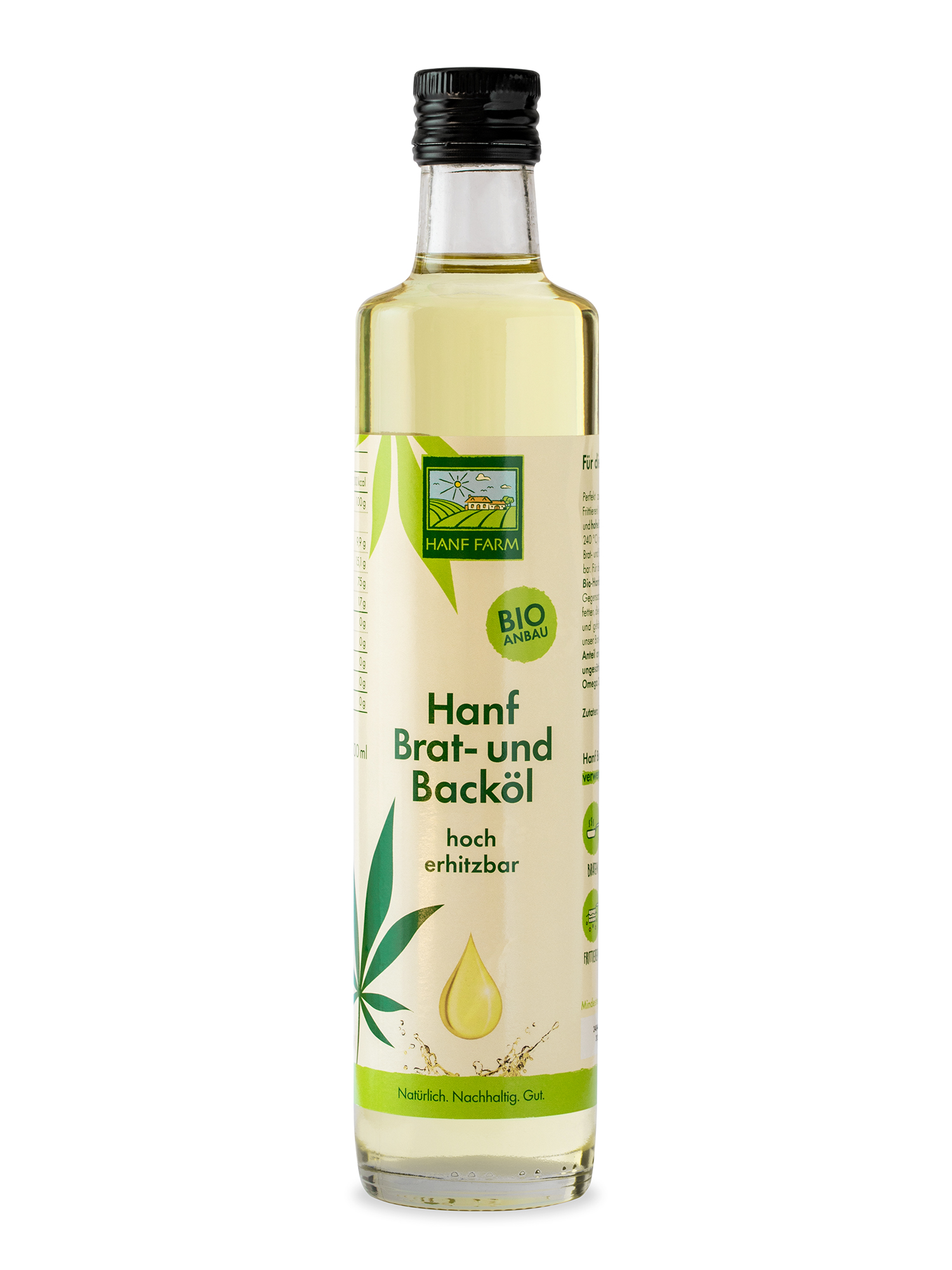 Bio Hanf Brat- und Backöl 500 ml ♥ 71081 ♥